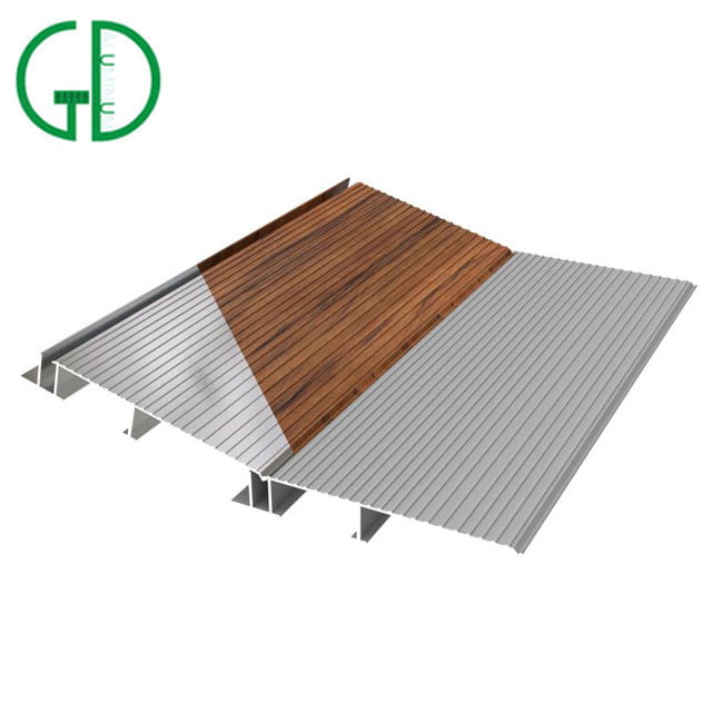GD Aluminum Extrusion Fireproof Outdoor Floor Terracce Decking Merbau ...