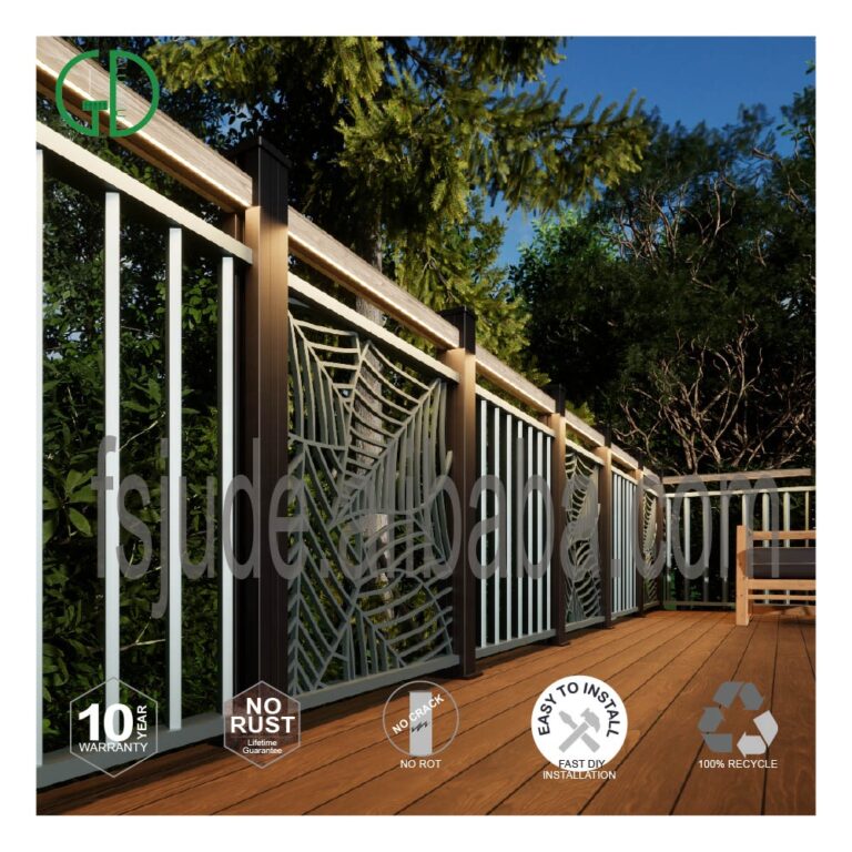GD aluminium profile for glass railing aluminium security balustrades ...