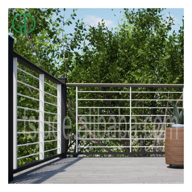 GD aluminium profile for glass railing aluminium security balustrades ...