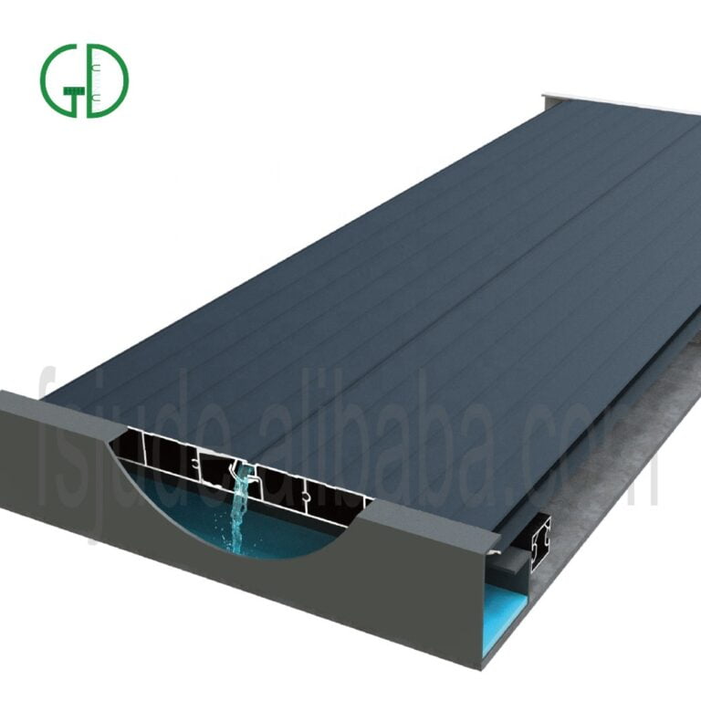GD fire-rated A2-S1 and non-combustible aluminum plank decking wood ...